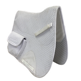 Derby Originals All Purpose English Saddle Pad with Pockets Half Fleec ...