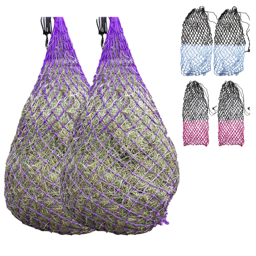 Derby Originals Cozi-Net Slow Eater Soft Mesh 56” Full Bale Hay Net ...