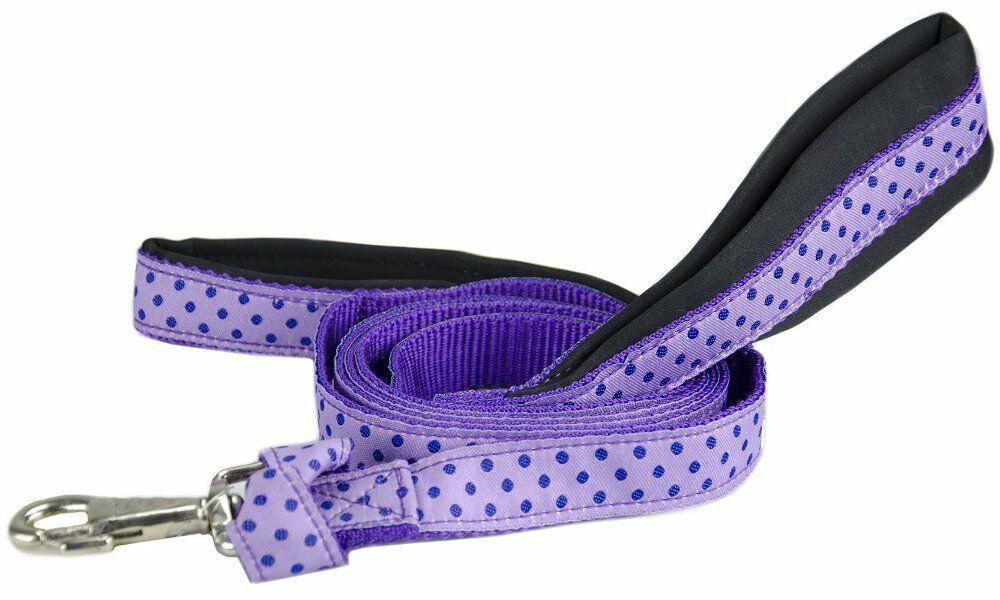 BARGAIN BIN Padded Double Handle Overlay Dog Leash Warranted Snap 1" X ...