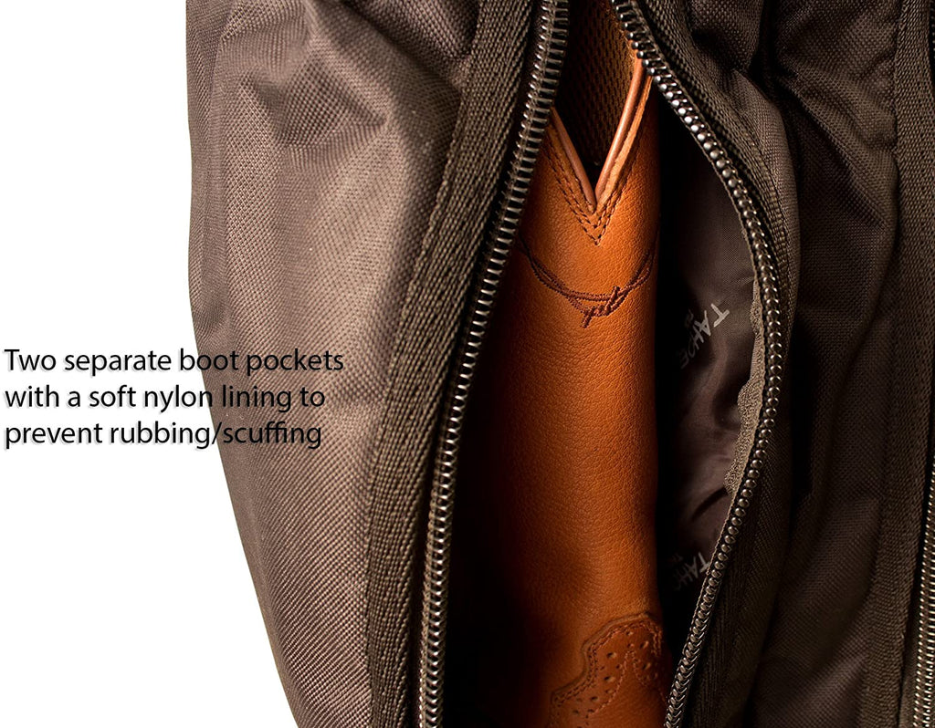 Tahoe Durango Premium Padded Waterproof Nylon Western Boot Carry Bag ...