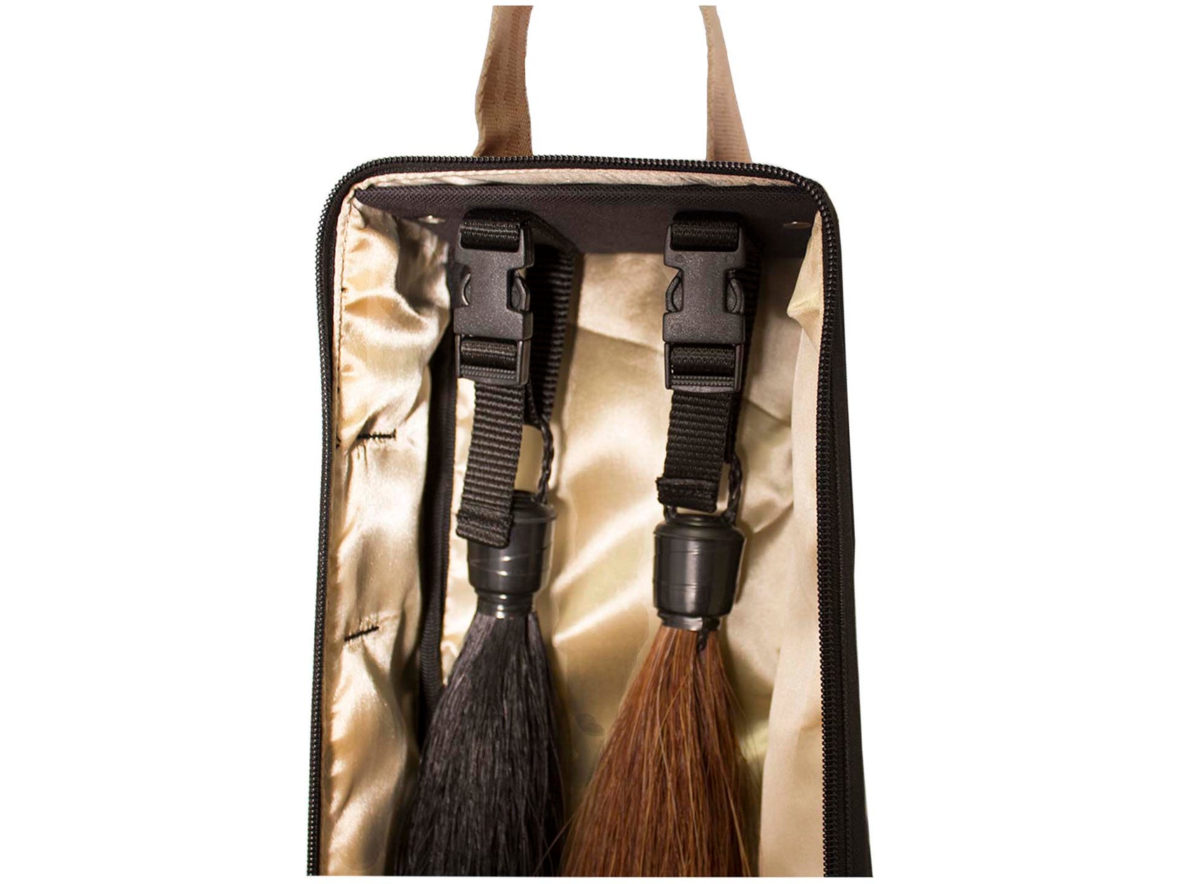 Paris Tack Front Open Double Layer 2 Horse Tail Extension Carry Bag ...