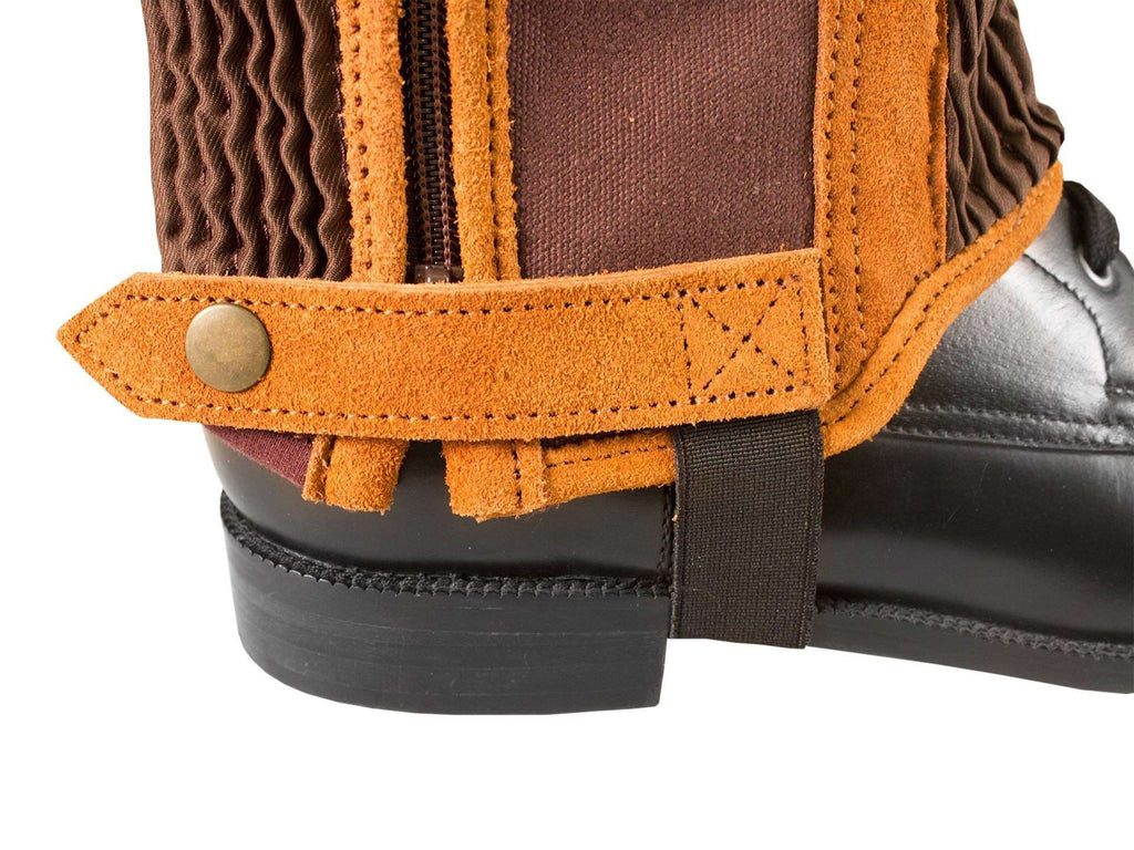 Paris Tack Canvas & Suede Leather Half Chaps – Tack Wholesale