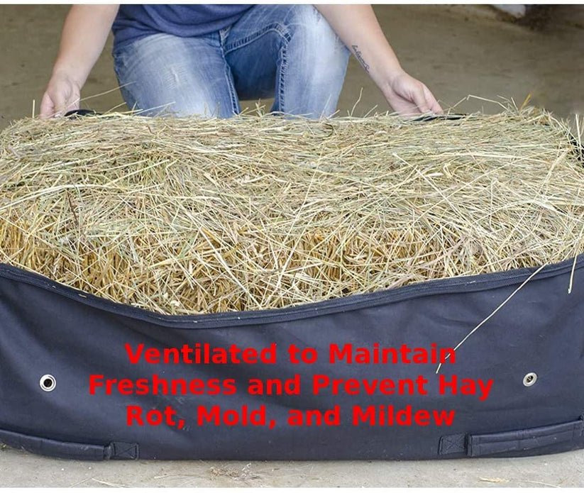 Roll with Pride: Paris Tack's 1200D Waterproof Rolling Hay Bale Bag in ...