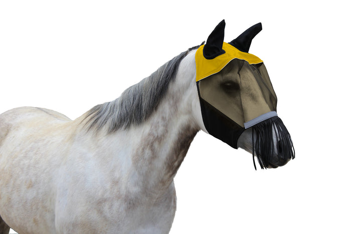 Reflective Horse Fly Mask with Fringes | Buy Online – Tack Wholesale
